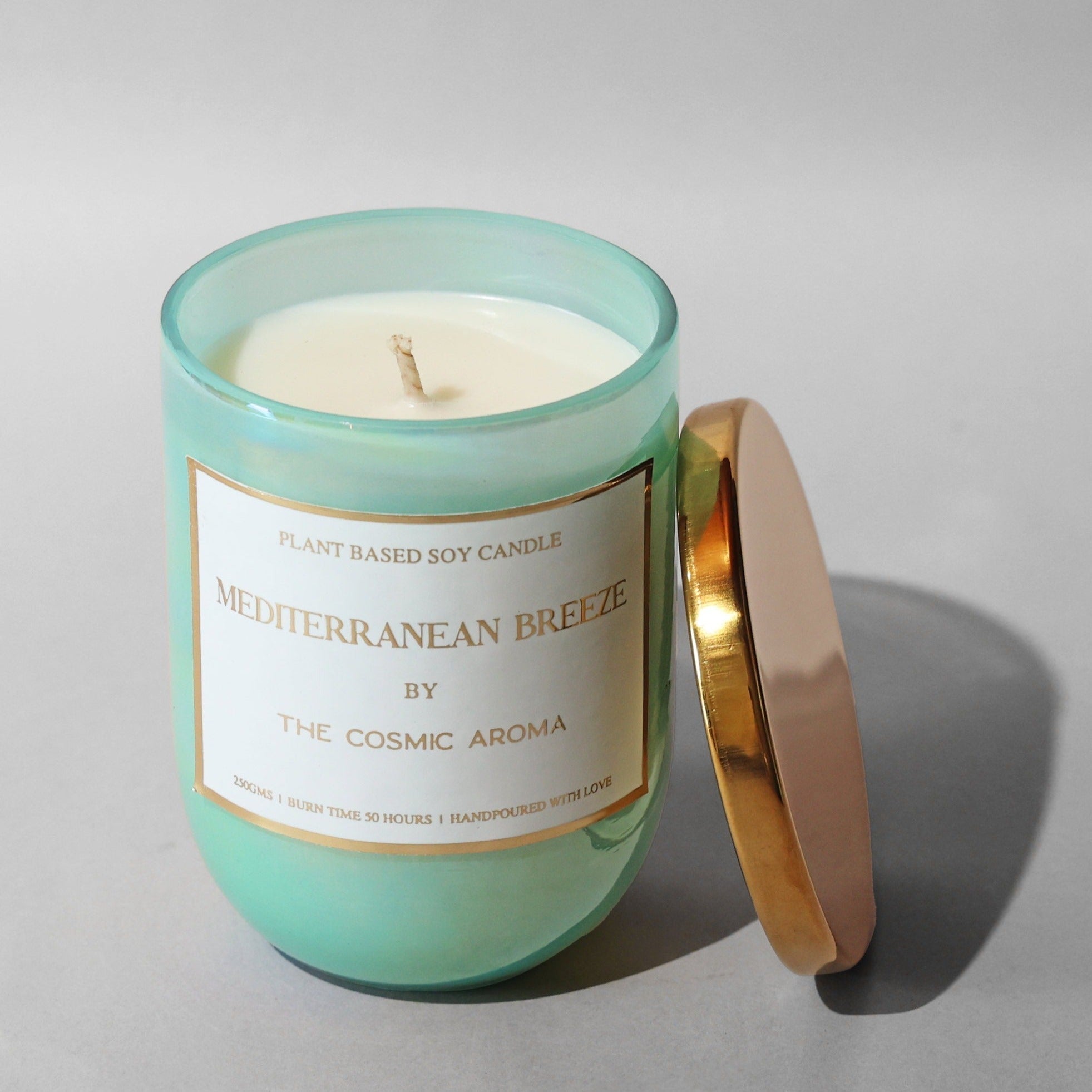 The Cosmic Aroma's Fresh Mediterranean Breeze Signature Candle